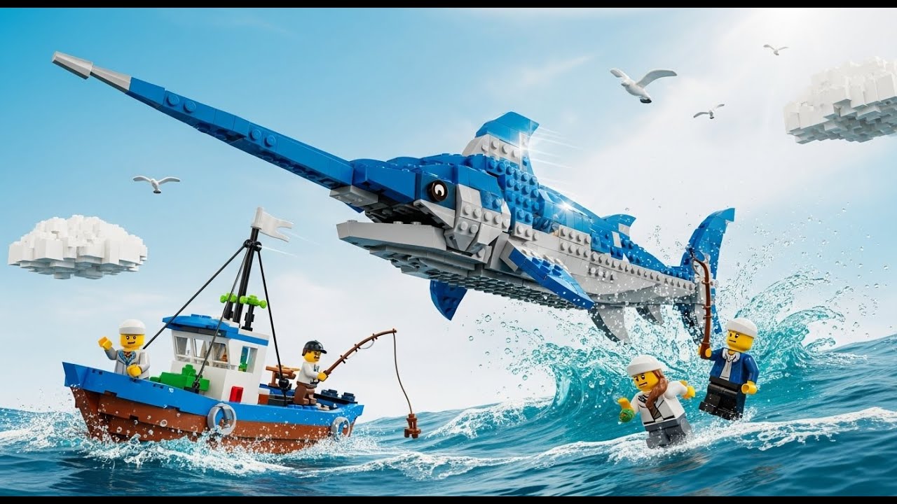LEGO The Swordfish Adventure – The Ocean’s Fastest Warrior! - YouTube