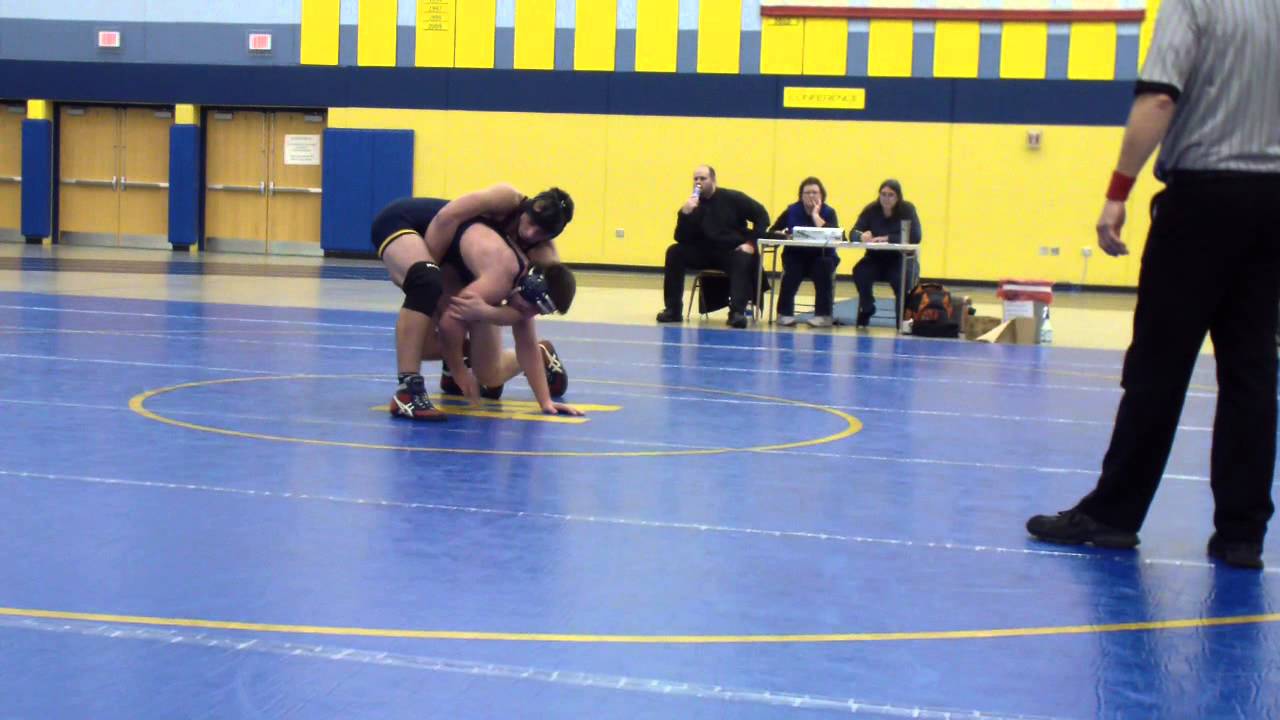 2014-12-13 Sam Schuette vs New Holstein - YouTube