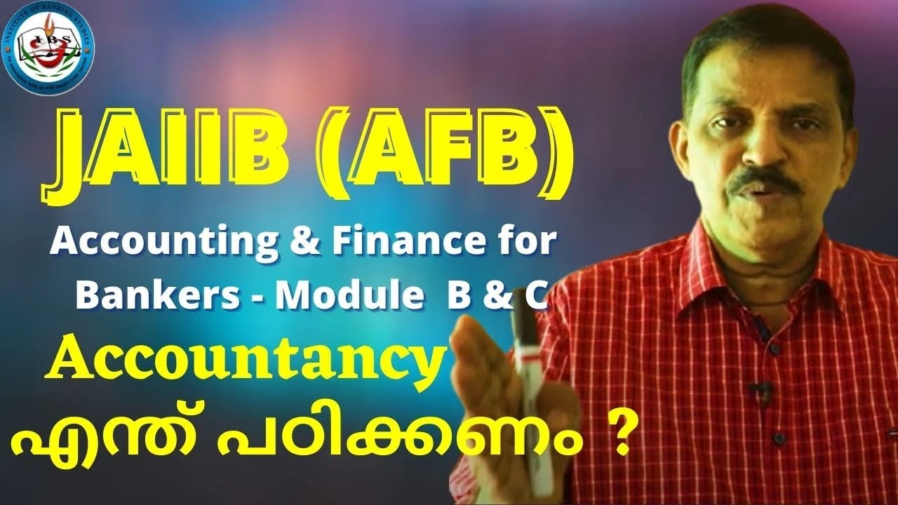 JAIIB Accounting & Finance For Bankers Module B & C | Accountancy | AFB ...