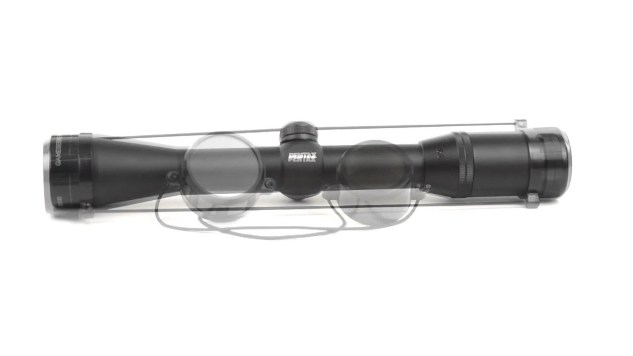 Pentax Gameseeker 30 Rifle Scope - 3x10x40mm - YouTube