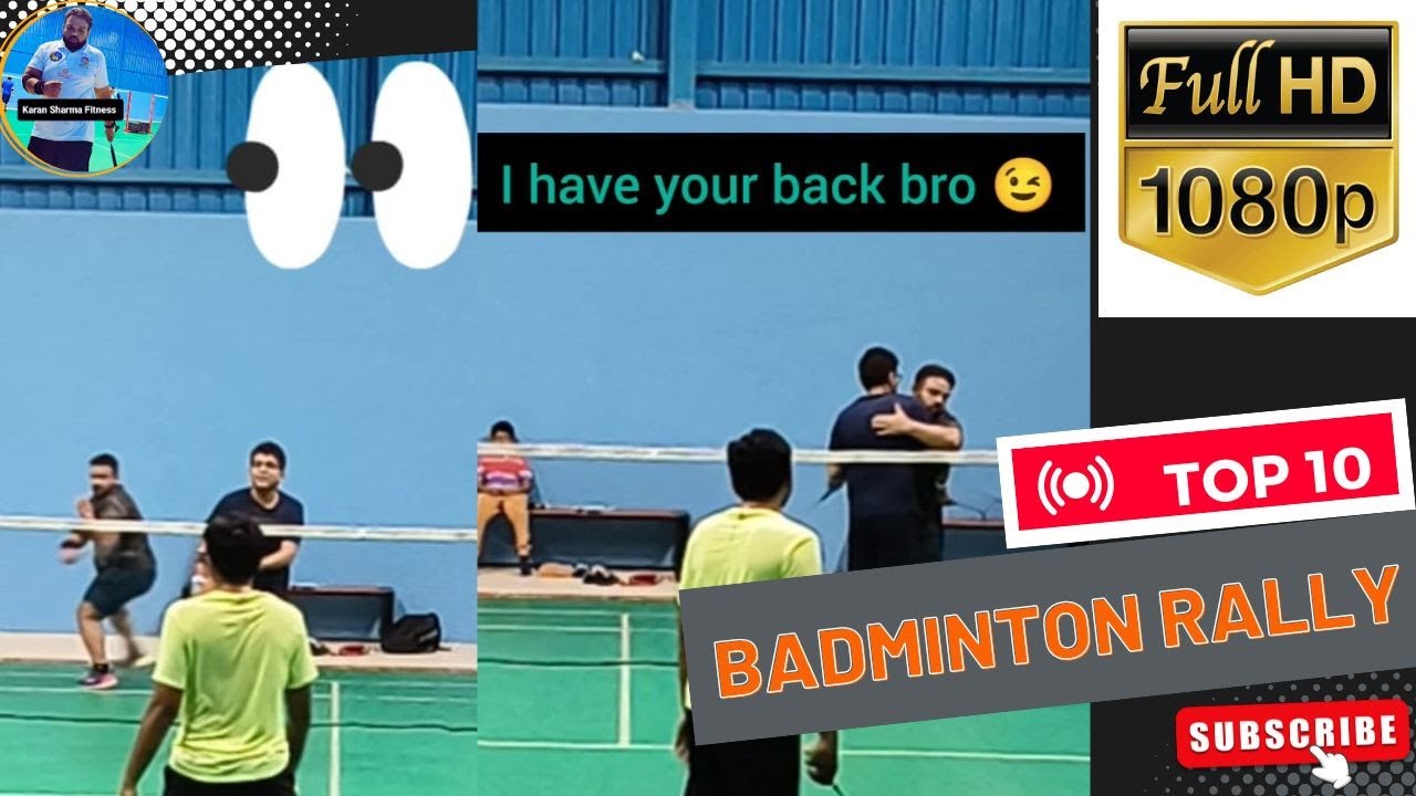 Top 10 Badminton Rallies of all time 😊 ️| Badminton Jodhpur - YouTube