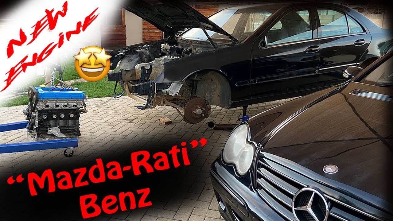 Project "MAZDA-RATI"-Benz *NEW ENGINE* | Complete Suspension TEAR DOWN ...