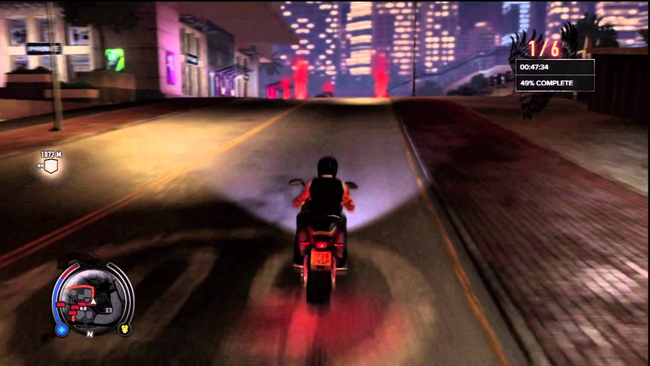 Sleeping Dogs 1100 NA-R Bike Race - YouTube