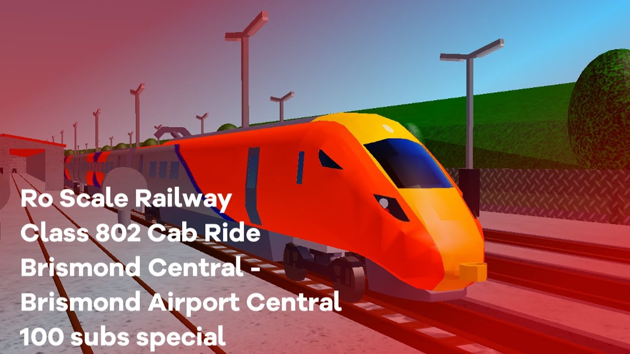 Ro Scale Railway | Class 802 AirExpress Cab Ride | Roblox - YouTube