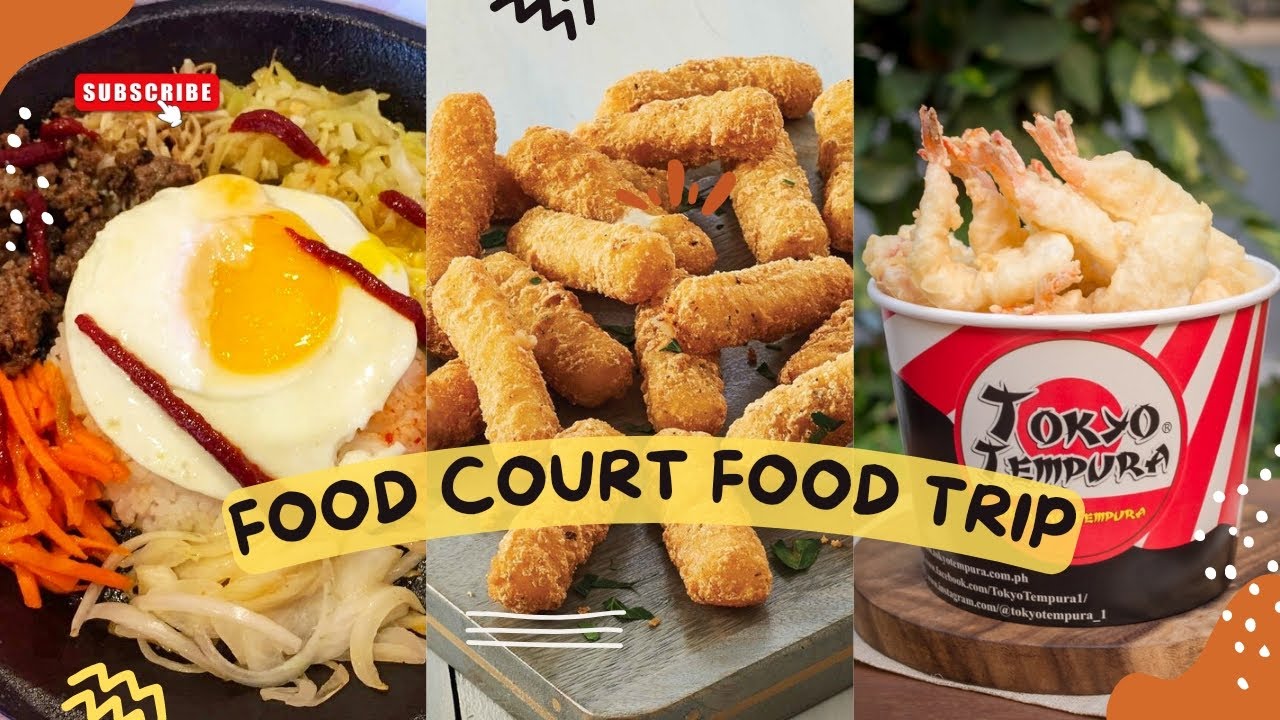 Family food trip @ Food Court SM Taytay - YouTube