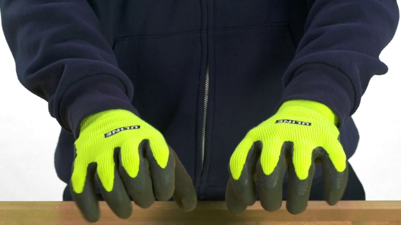 Super Gription Thermal Gloves - YouTube