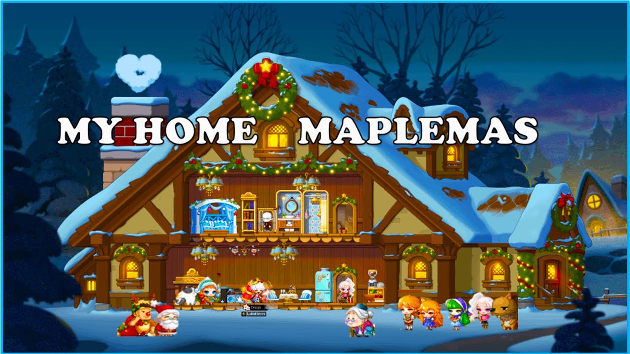 My Home Maplemas 2022 Explicado MapleStory - YouTube