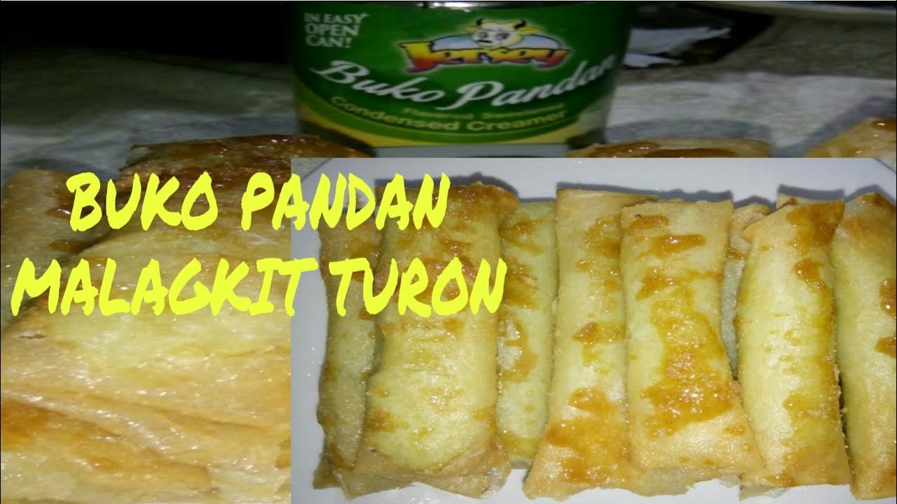 MALAGKIT TURON BUKO PANDAN FLAVOR - YouTube