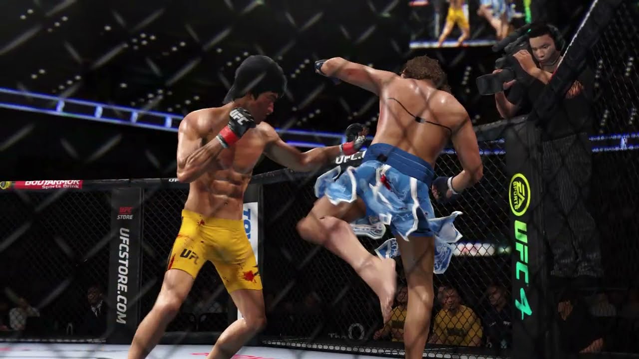 UFC4 Bruce Lee vs Lindsay Mulinazzi EA Sports UFC 4 - PS5 - YouTube