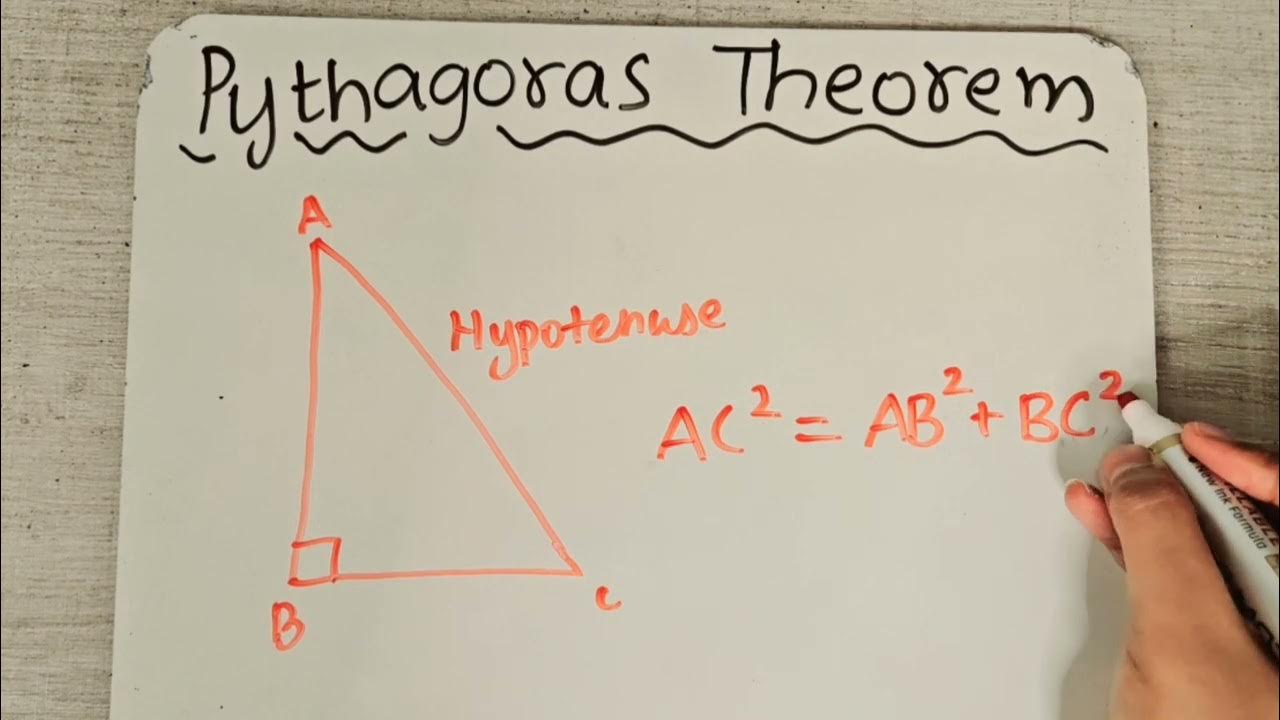Pythagoras Theorem | How to find the third side of a triangle | NCERT ...