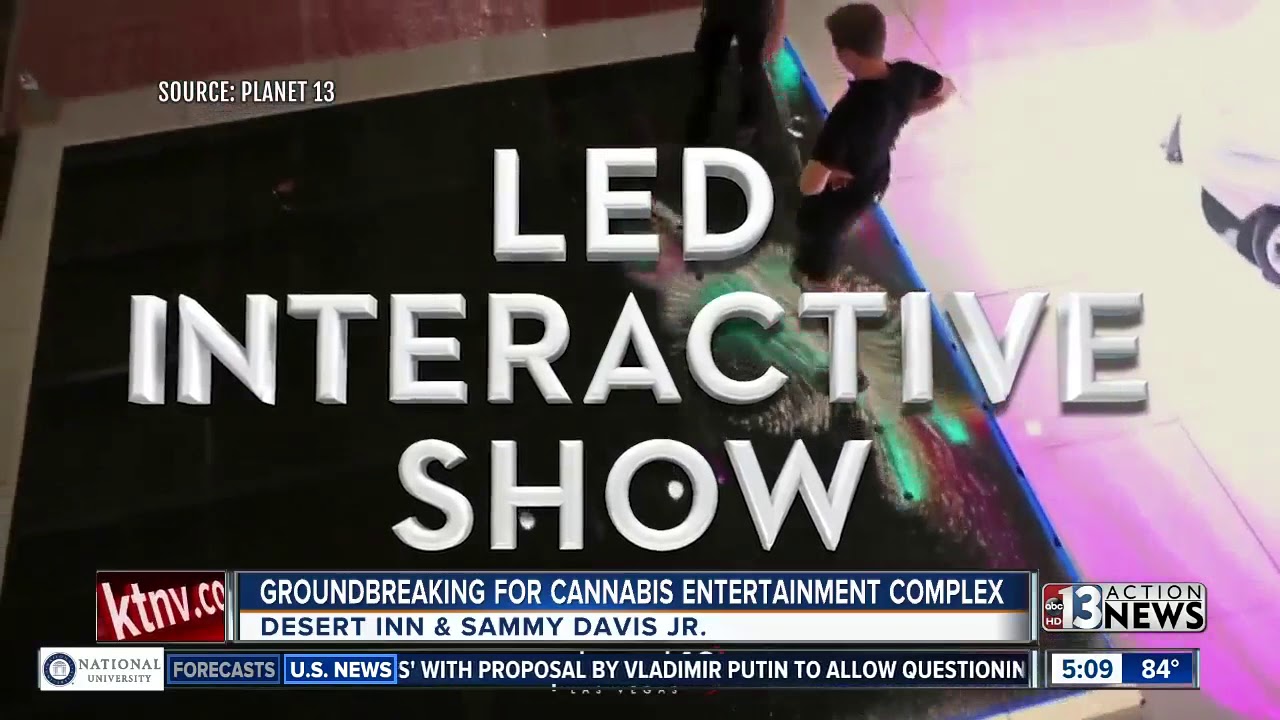 Groundbreaking ceremony for Planet 13 - YouTube