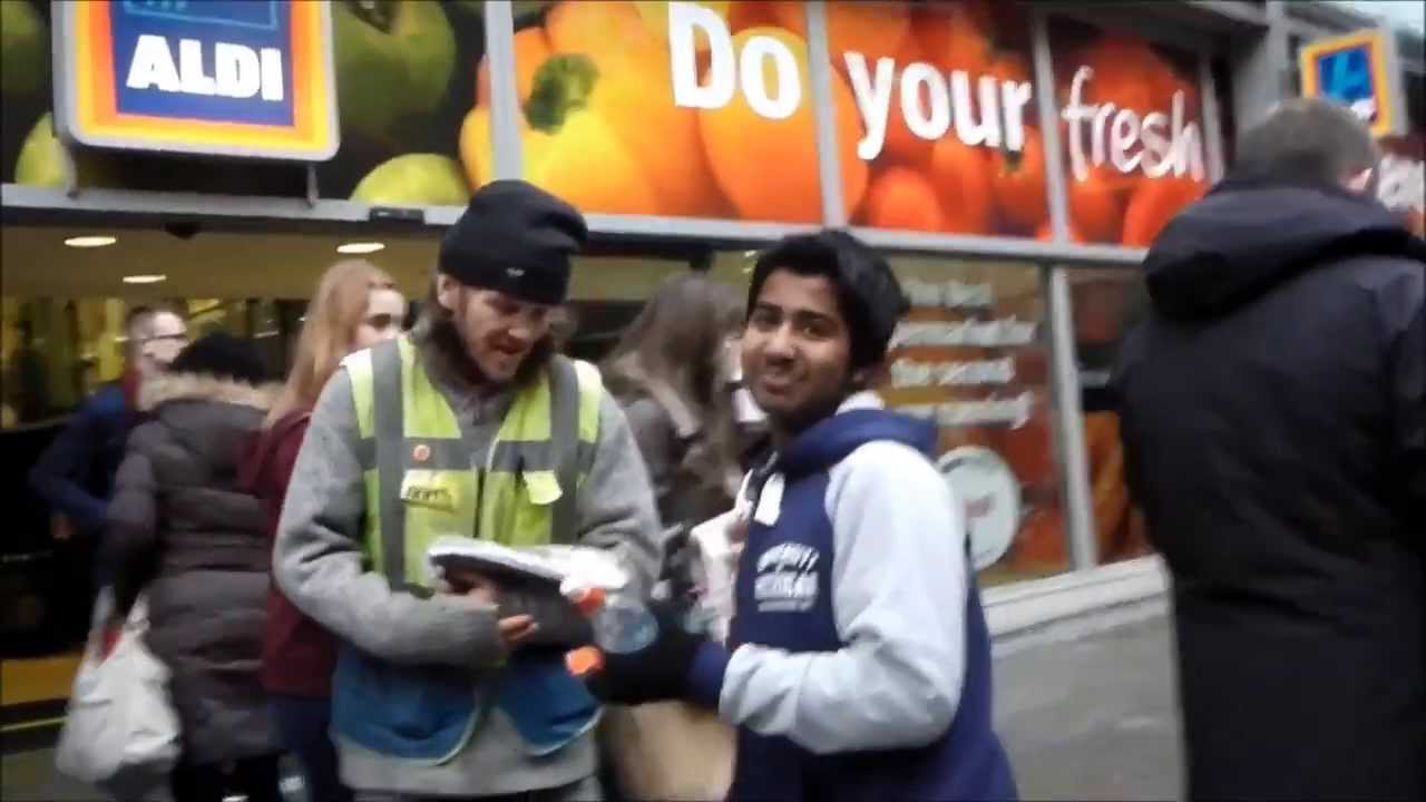 Making The Poor Smile #1 - YouTube