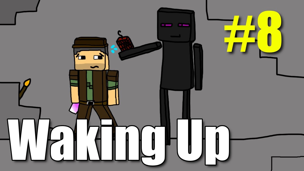 Minecraft Waking Up E08 "Creeper Bombs" (Vechs Super Hostile) - YouTube