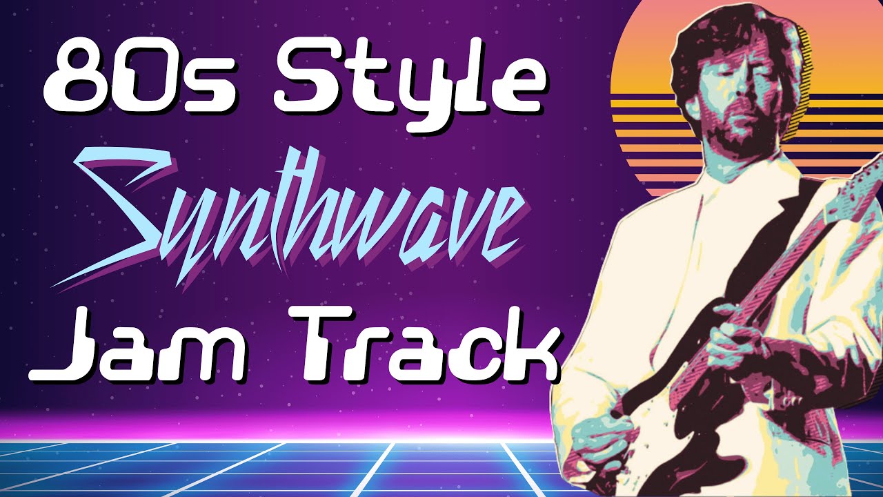Smooth 80s Synthwave Backing Track in D Minor - YouTube