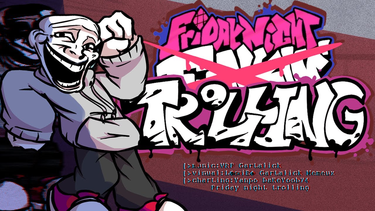 Friday night trolling - FNF MODS trailer - YouTube