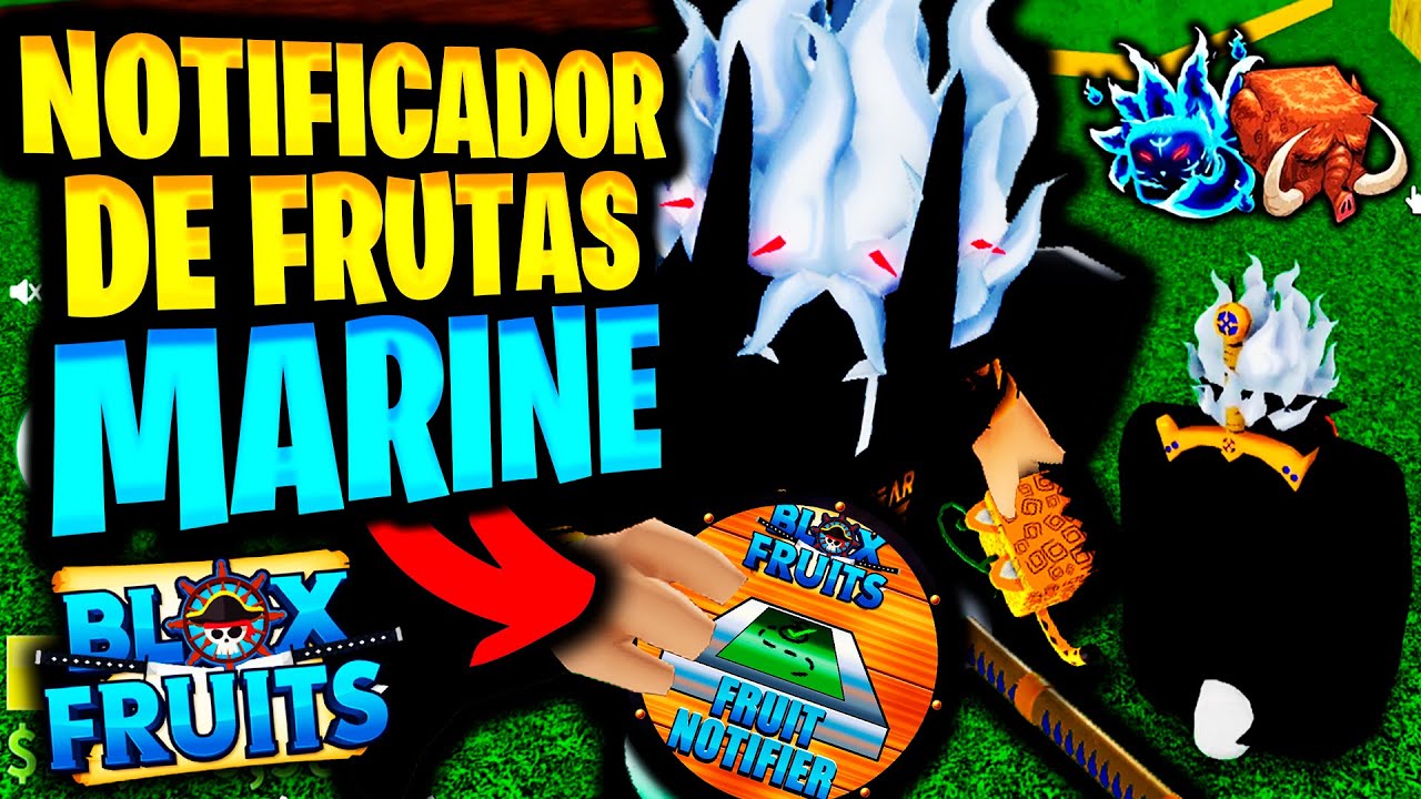 QUE PASA SI USO EL NOTIFICADOR DE FRUTAS SIENDO MARINE EN BLOX FRUITS?! 😎🌊 - YouTube