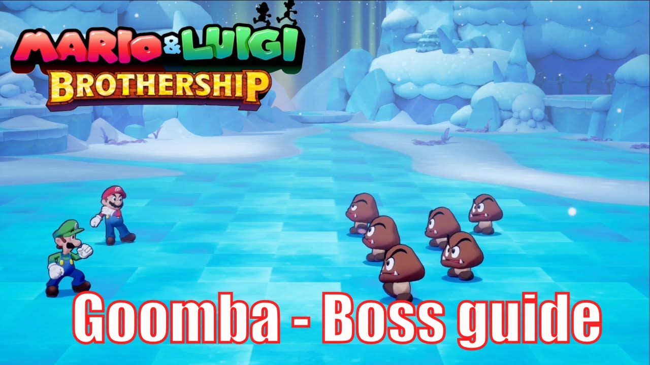 Goomba & Koopa Boss Fight guide | Slippenglide Island | Mario & Luigi ...