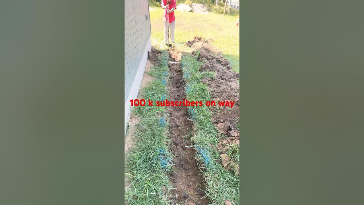 Digging trench - YouTube