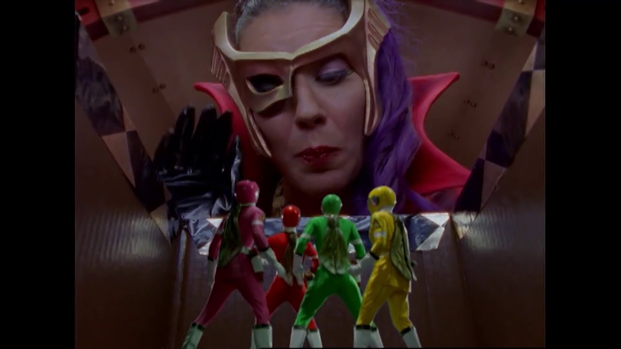 Power Rangers shrunken - YouTube