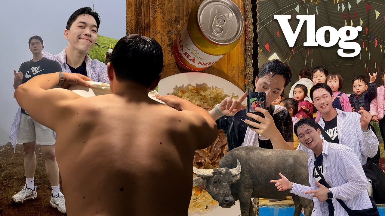 소수민족 가이드와 6시간 트래킹투어 🇻🇳 남자 혼자 6박7일 하노이 사파 무계획 여행 Vlog 💗 베트남 브이로그 🔥 Ep7