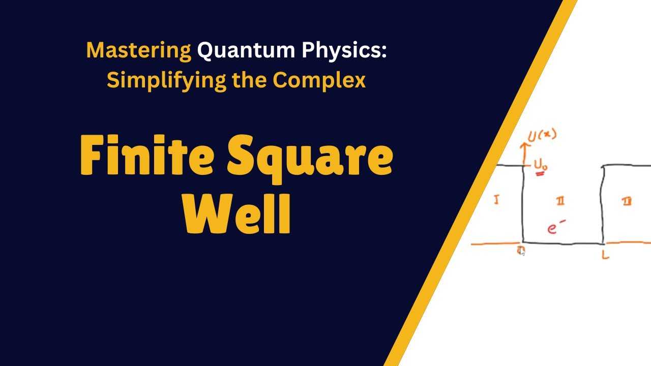 Finite Square Well | Mastering Quantum Physics Series - YouTube