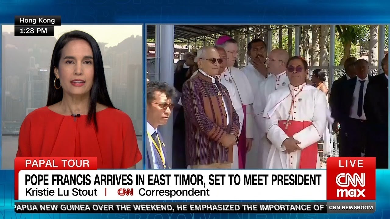 Pope Francis visits deeply Catholic East Timor - YouTube
