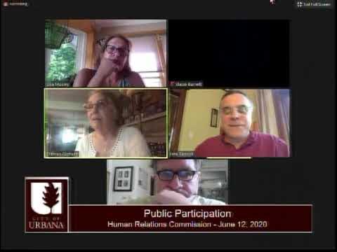 Human Relations Commission Meeting - June 12, 2020 - YouTube