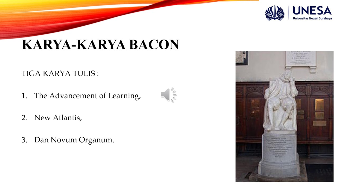 TOKOH FILSUF FRANCIS BACON / PUJA AJAM PIANI / 17020074117/PC 2017 ...