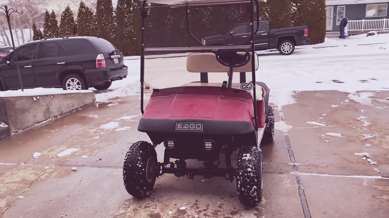 1995 ezgo medalist robins 295cc walk around - YouTube