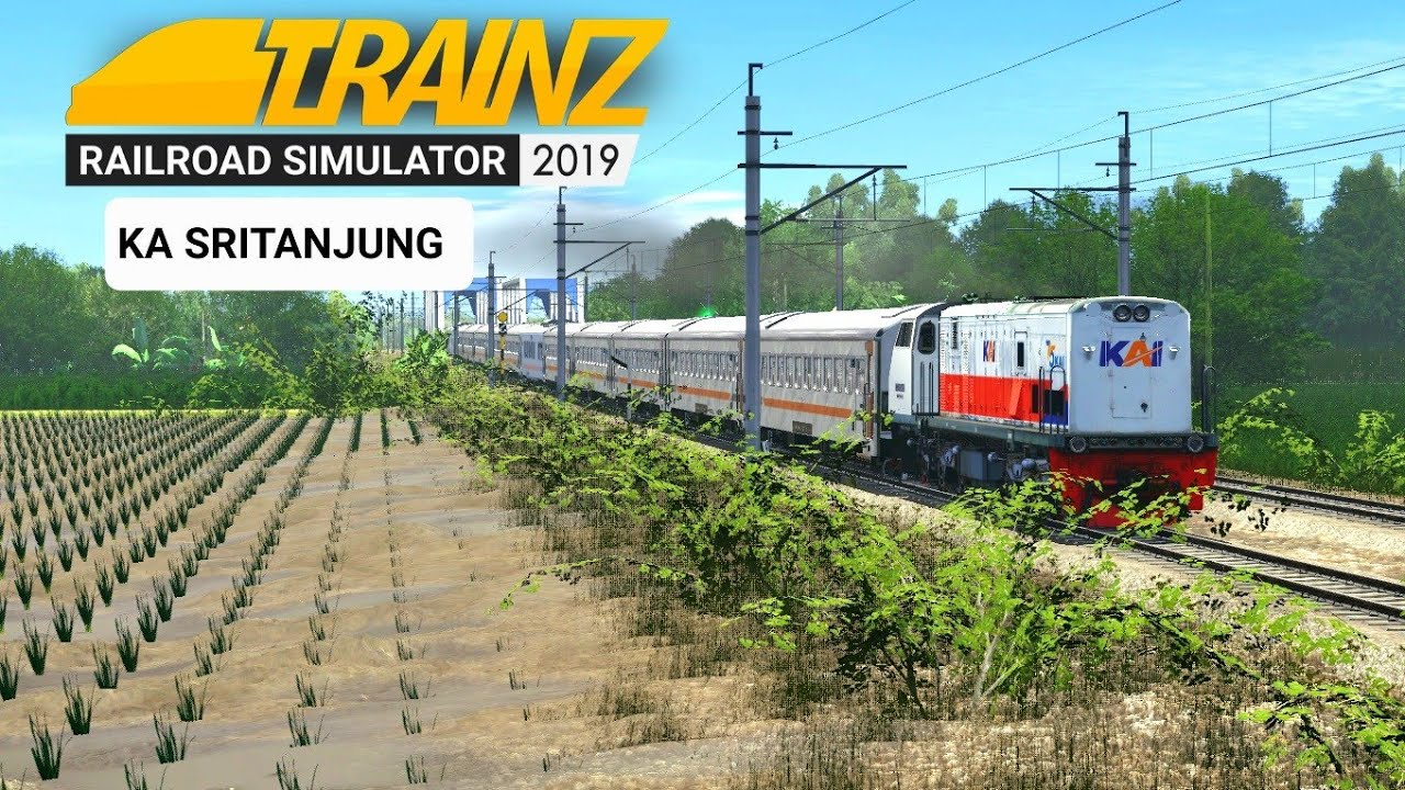 KA Sri Tanjung 2024 || Trainz Simulator Indonesia || Indonesian Railway ...