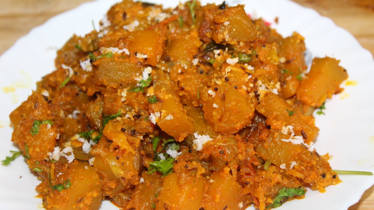 பரங்கிக்காய் மசாலா | Parangikkai Masala | Parangikai Poriyal In Tamil ...