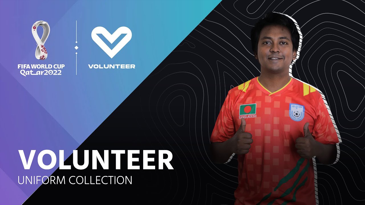 FIFA World Cup 2022 Volunteers official Uniform Kits Collection | Qatar ...