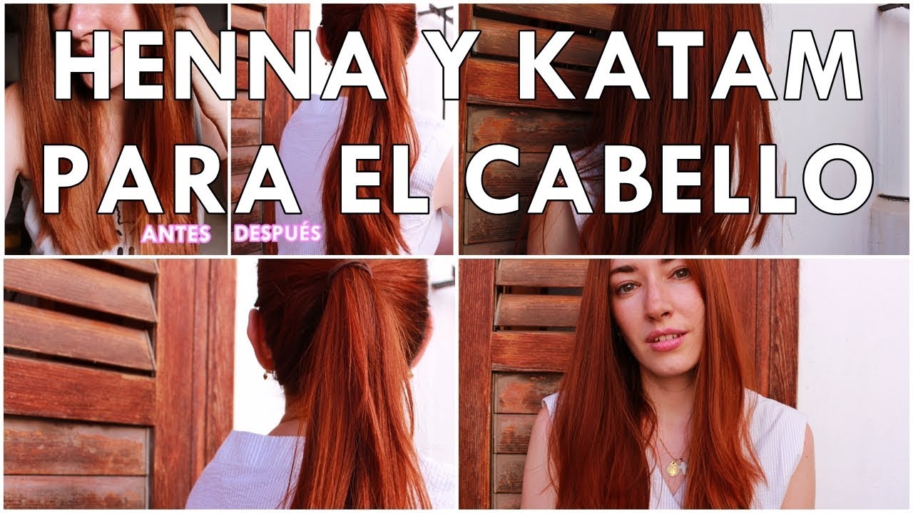 HENNA Y KATAM PARA TEÑIR EL CABELLO | BRILLO Y SUAVIDAD | HENNA HAIR ...