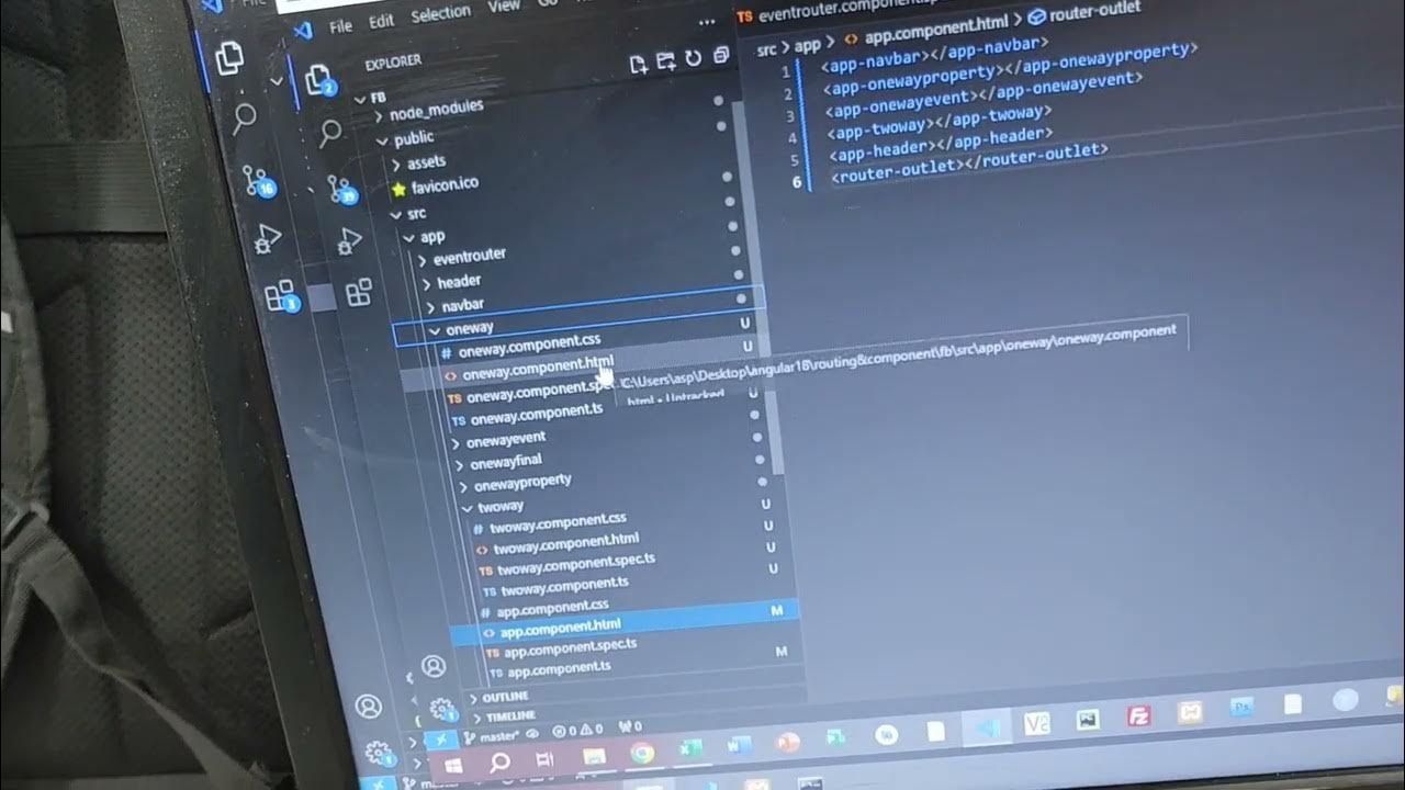 TypeScript & Angular (Part 25) | How to set Step by Step Component ...