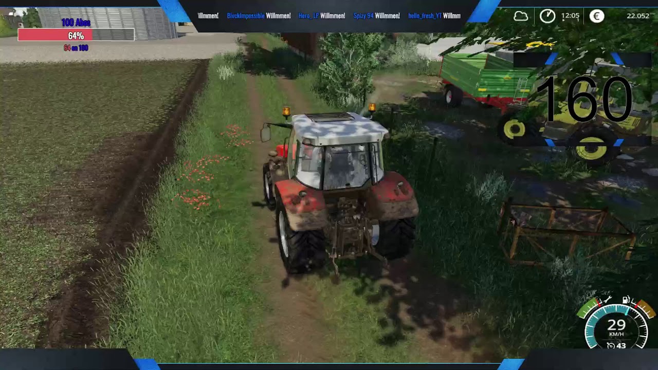 #1/Ls19 stream auf der Ellerbach Map/Stroh heimfahren! - YouTube