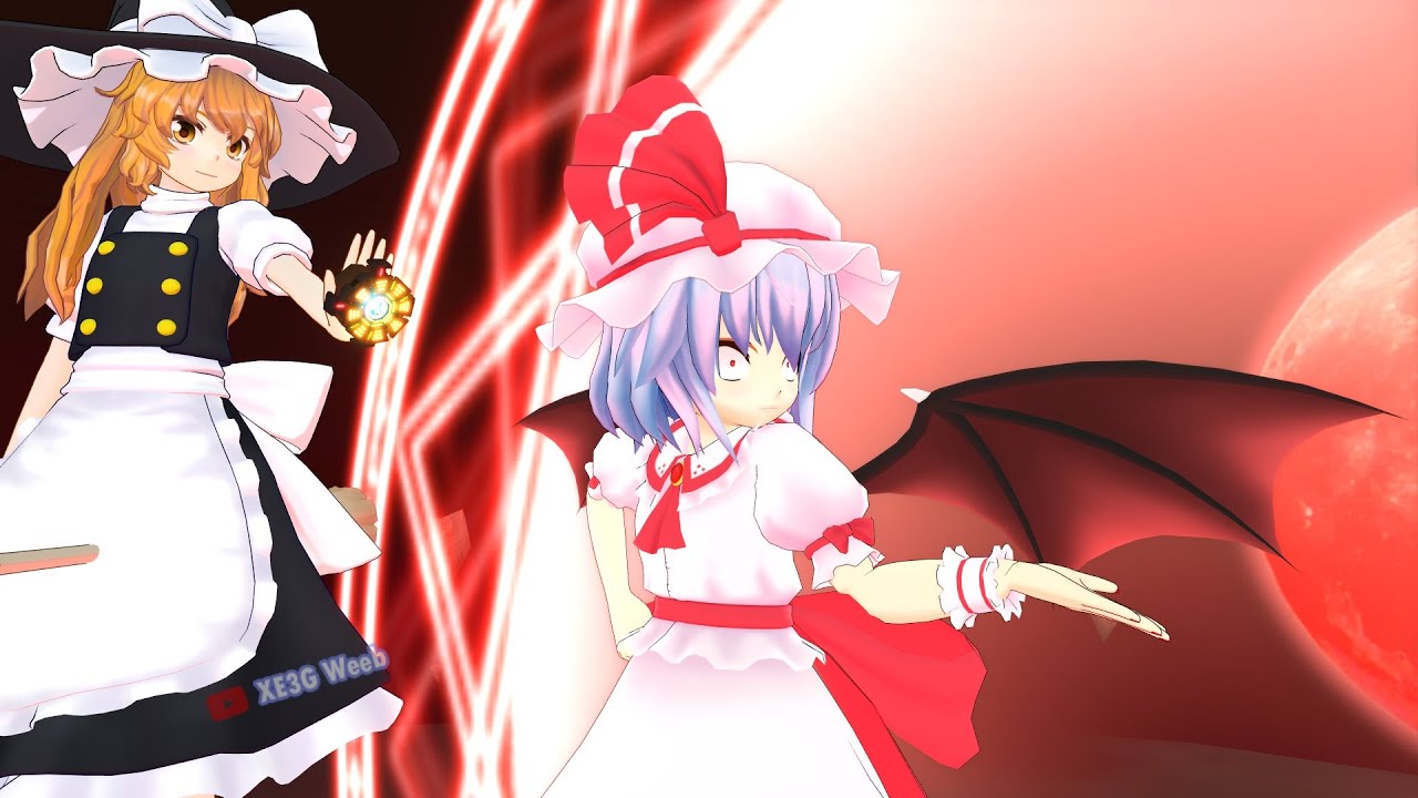 Touhou 6 in a nutshell (touhou animation) EOSD 20th anniversary #eosday ...