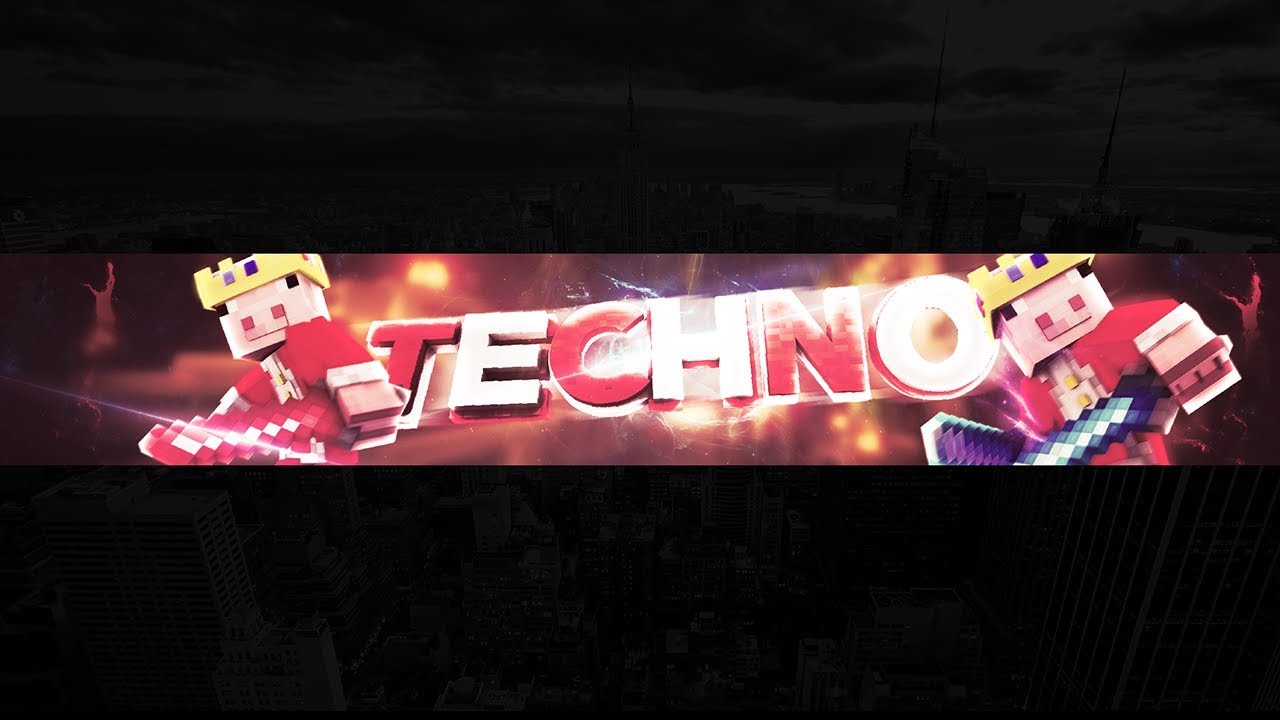 Minecraft Banner Speedart - Technoblade - Minecraft GFX #5 - YouTube