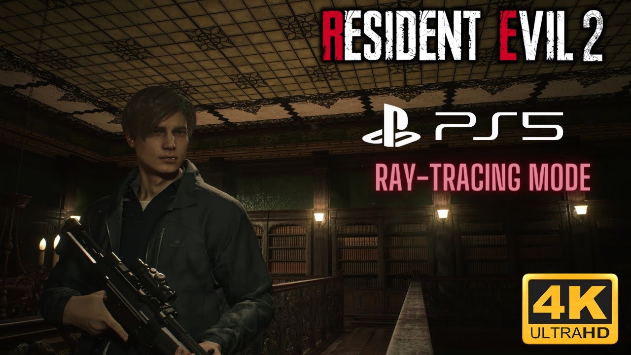 RESIDENT EVIL 2 PS5 Ray Tracing Mode Gameplay | 4K HDR | VRR | Next-Gen ...