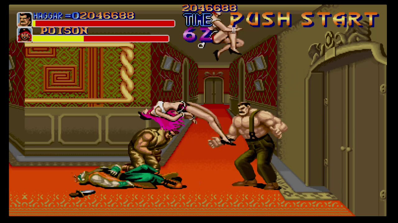 FINAL FIGHT ACRADE GAMEPLAY FINAL BOSS N STAGE BELGER HIMSELF XBOX 360 ...