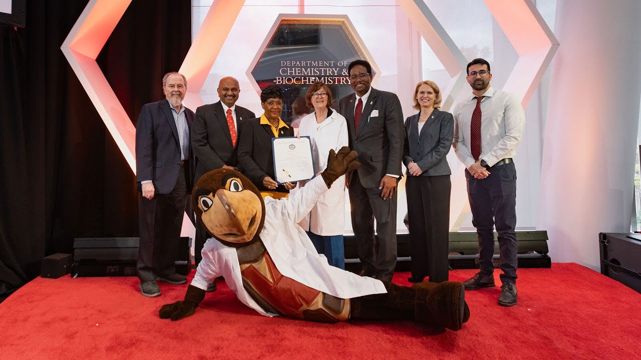 UMD Dedicates New State-of-the-Art Chemistry Building - YouTube