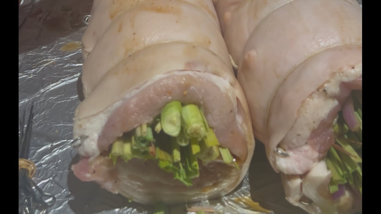 I made homemade litson belly - YouTube