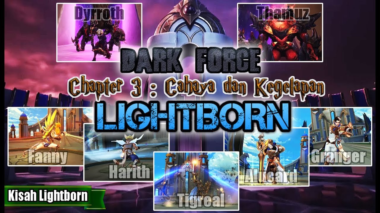 KISAH PERTARUNGAN DARK FORCE VS SQUAD LIGHTBORN CHAPTER 3 CAHAYA DAN ...