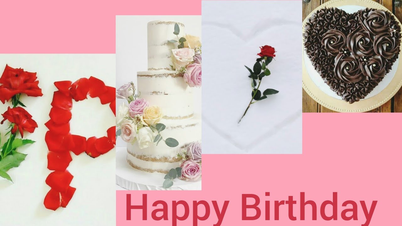 P Letter whatsapp status || P letter Happy Birthday Video - YouTube