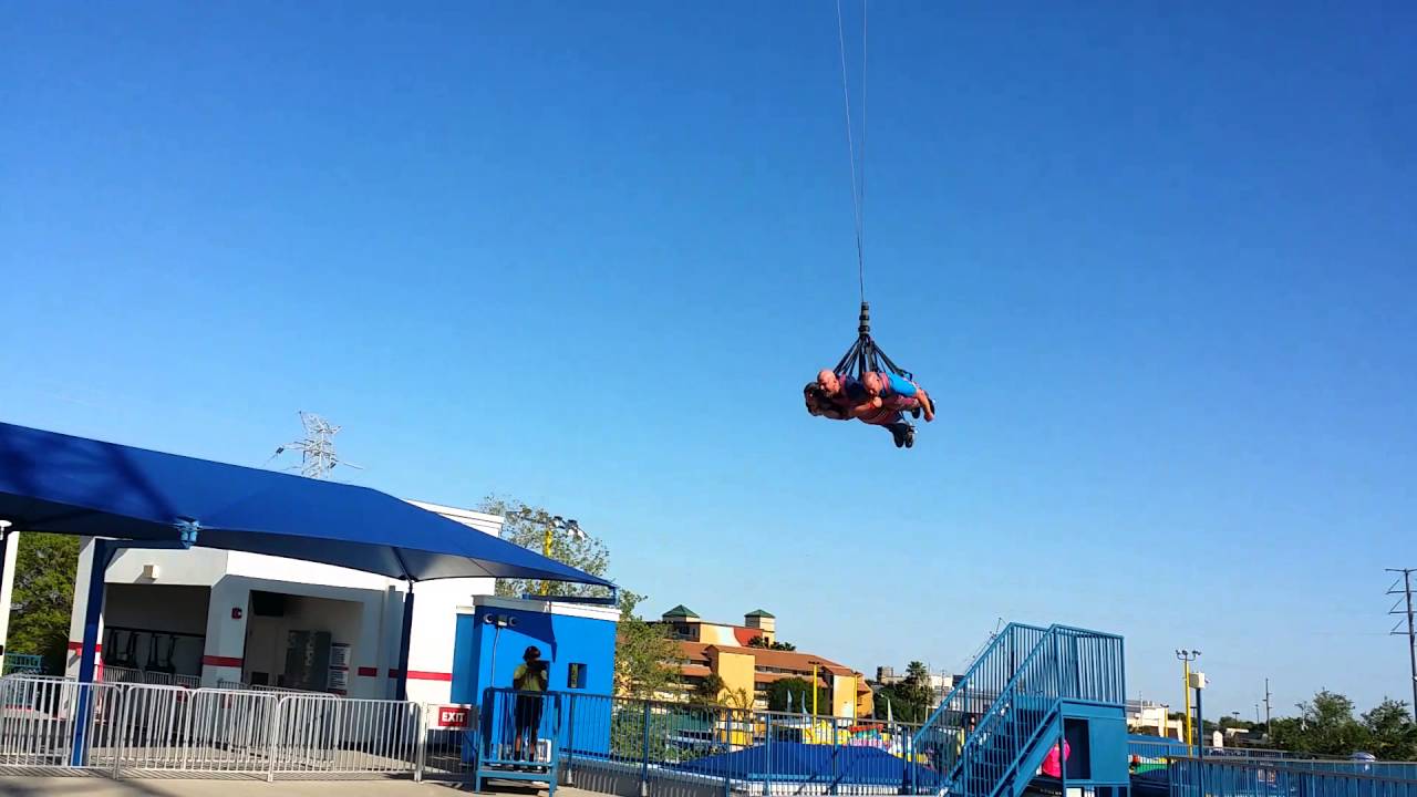 Fun Spot Skycoaster - Chris Brown, Peter Treglia, and Nikki Sterling ...