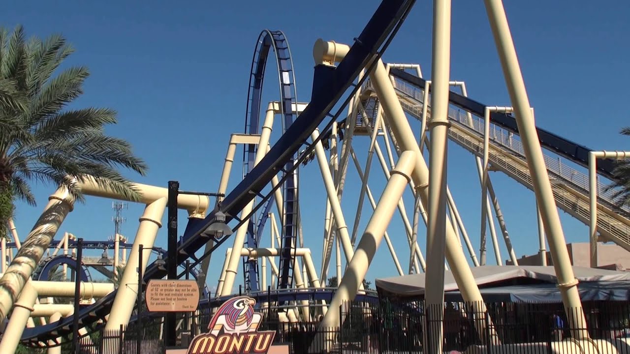 Montu @ Busch Gardens Tampa (Montu) - YouTube