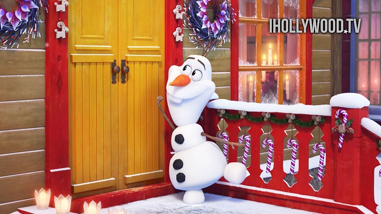 Olaf's Frozen Adventure - Behind The Scenes with Josh Gad (2017 ...