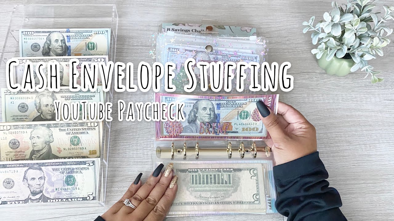 Cash Envelope Stuffing | Cash Stuffing my Sinking Funds | YouTube ...