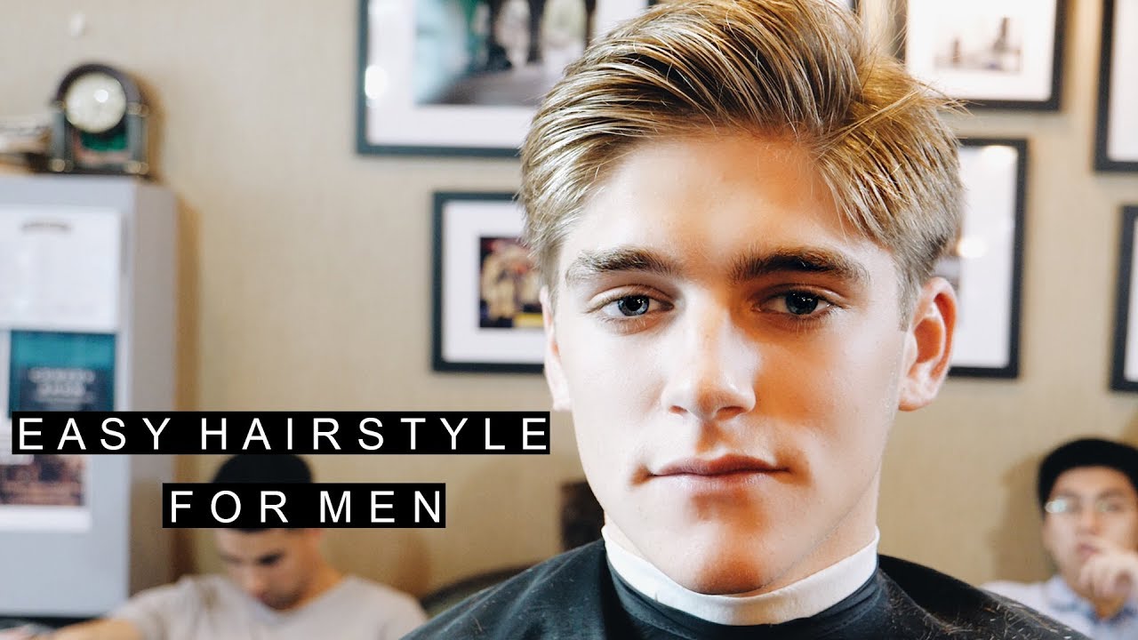 Easy Hairstyle For Men | Cool and Popular Hair | Medium Volume Quiff ...
