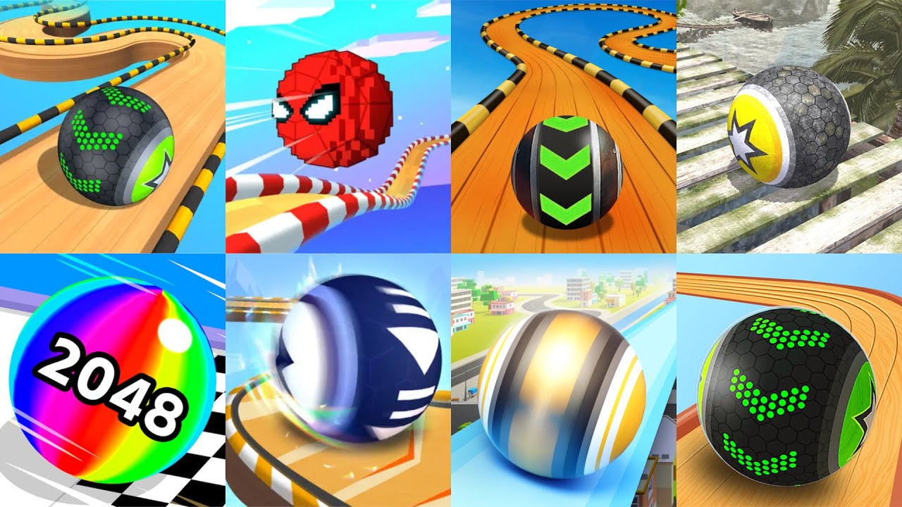 Going Balls, Ball Run 2048, Rollance Adventure Balls, Sky Rolling Ball ...