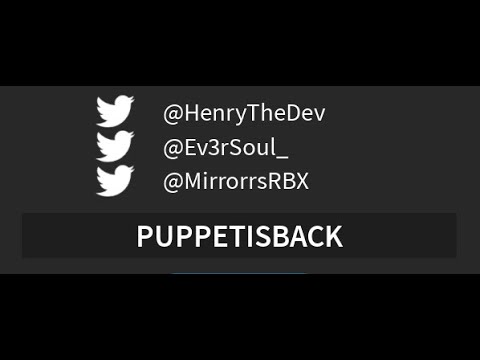 PUPPET IS BACK NEW CODES! - YouTube